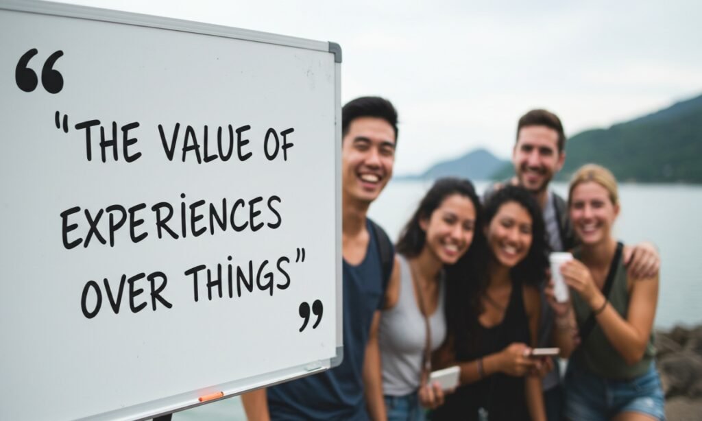 The Value of Experiences Over Things - Copper Chips