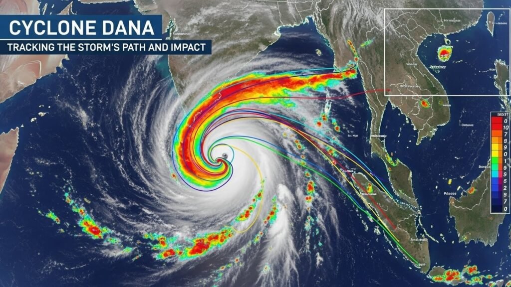 Cyclone Dana: Tracking the Storm’s Path and Impact - Copper Chips
